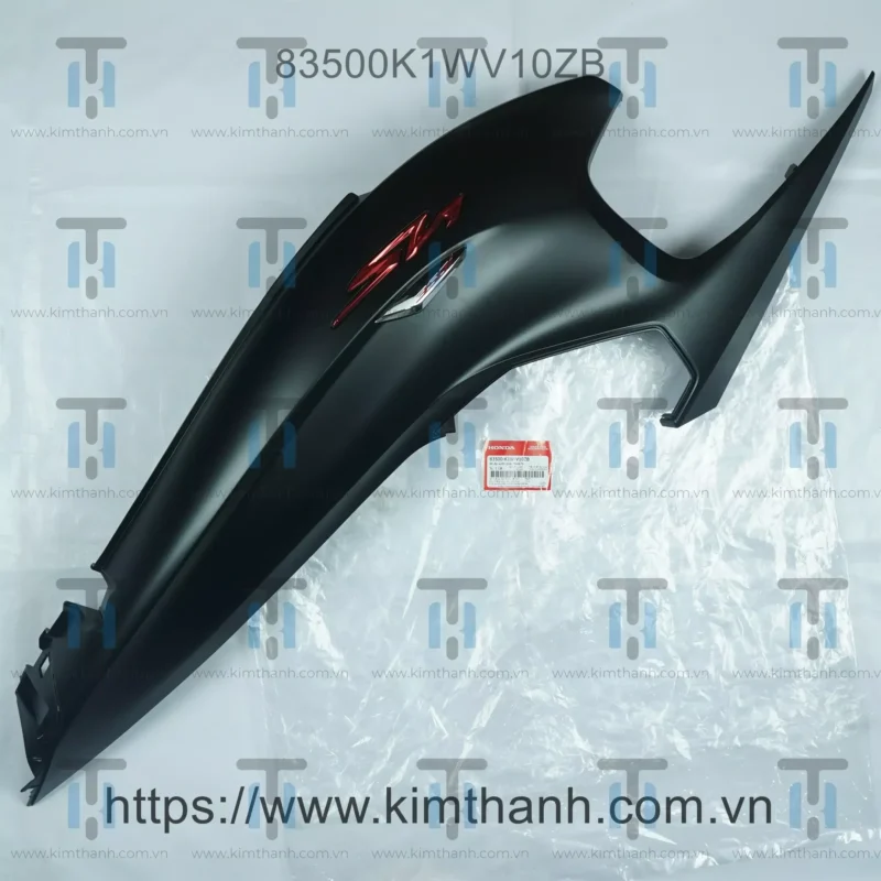 Ốp sườn đen mờ phải có tem SH 350cc - Doxemay.com