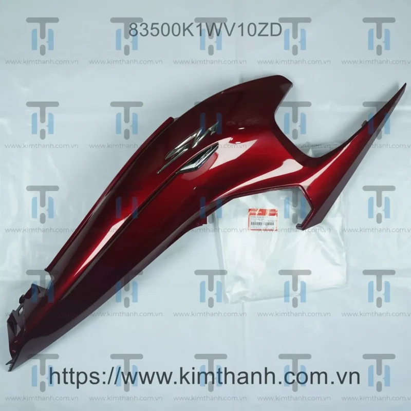 Ốp sườn đỏ phải có tem SH 350cc - Doxemay.com